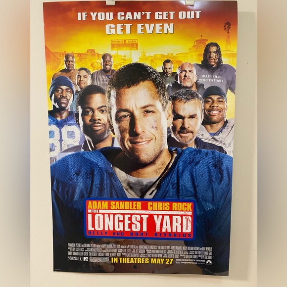 Art | The Longest Yard Original Theatrical Movie Poster | Poshmark